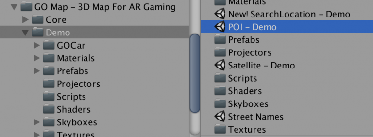 Build the demo scenes - GO Map - Unity 3D Asset