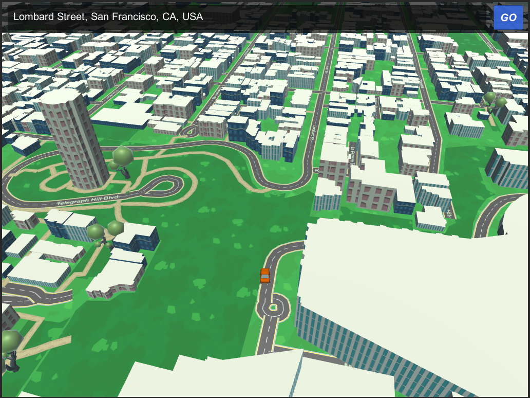 Search Location - GO Map - Unity 3D Asset
