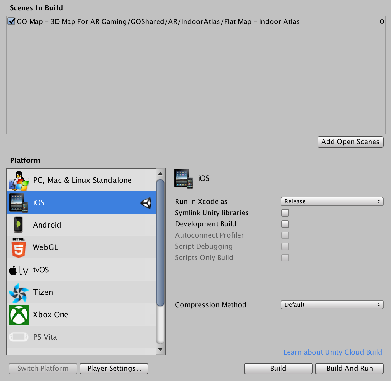 GO Map & IndoorAtlas - Getting started - GO Map - Unity 3D Asset